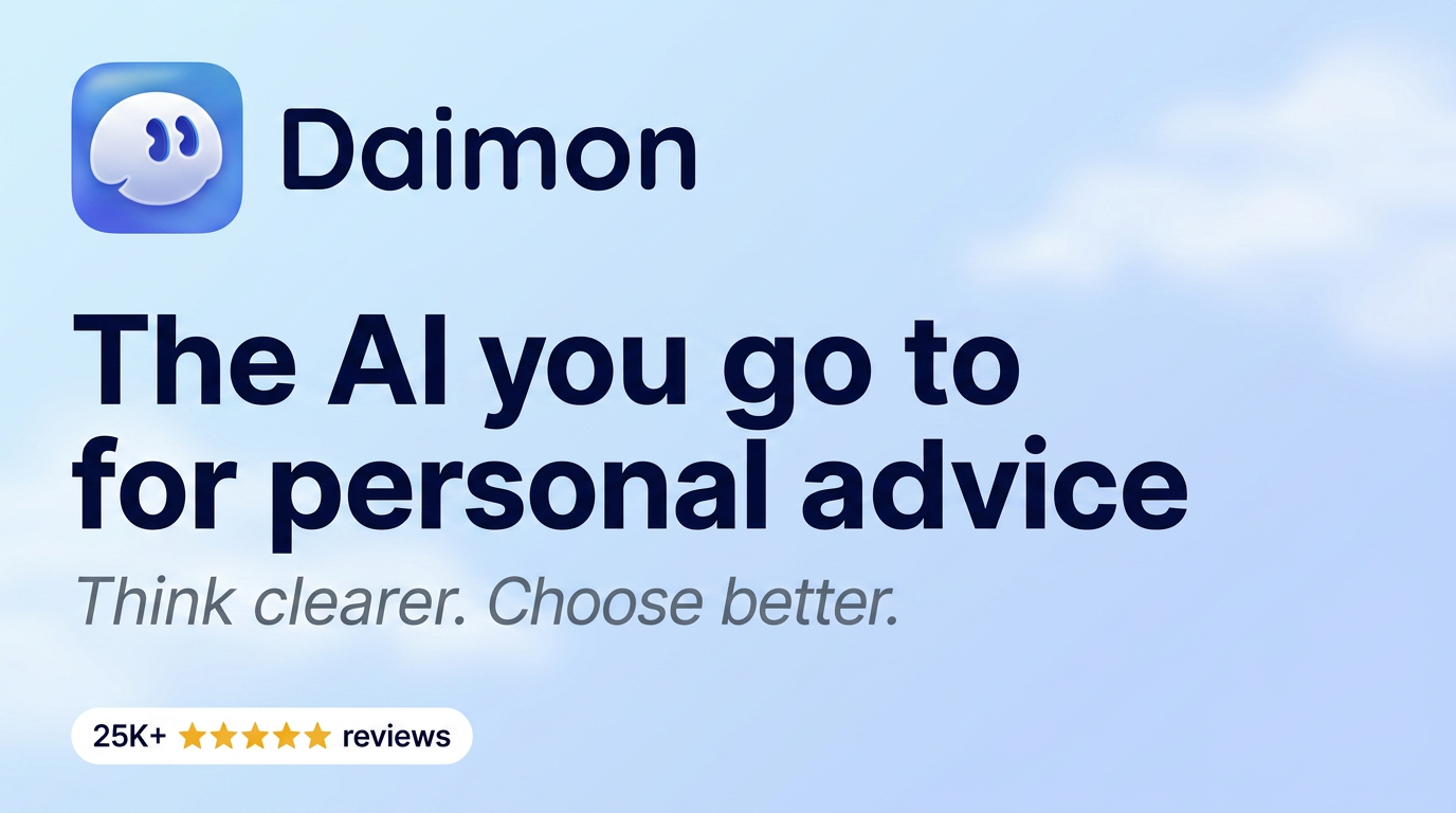 Daimon App - Your Personal AI That Texts Like a Friend